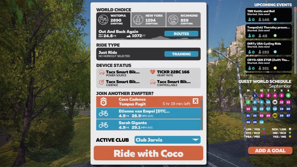 A Look At Zwift's New Pace Partners And How To Ride With A Pacer ...